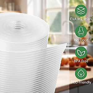 Anoak Shelf Liner Cabinet Liner, Non Adhesive Drawer Liner, Washable 12 Inch x 20 FT(240 Inch) Waterproof Durable Non-Slip Shelf Liner for Kitchen, Drawer , Refrigerator