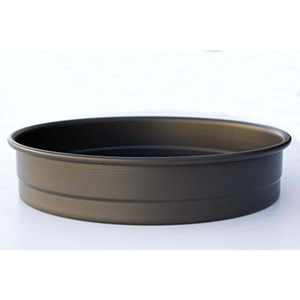 LloydPans Chicago Style Deep Dish Stacking Pizza Pans, Pre-Seasoned Tuff Kote (1, 12 X 2.25 inch)