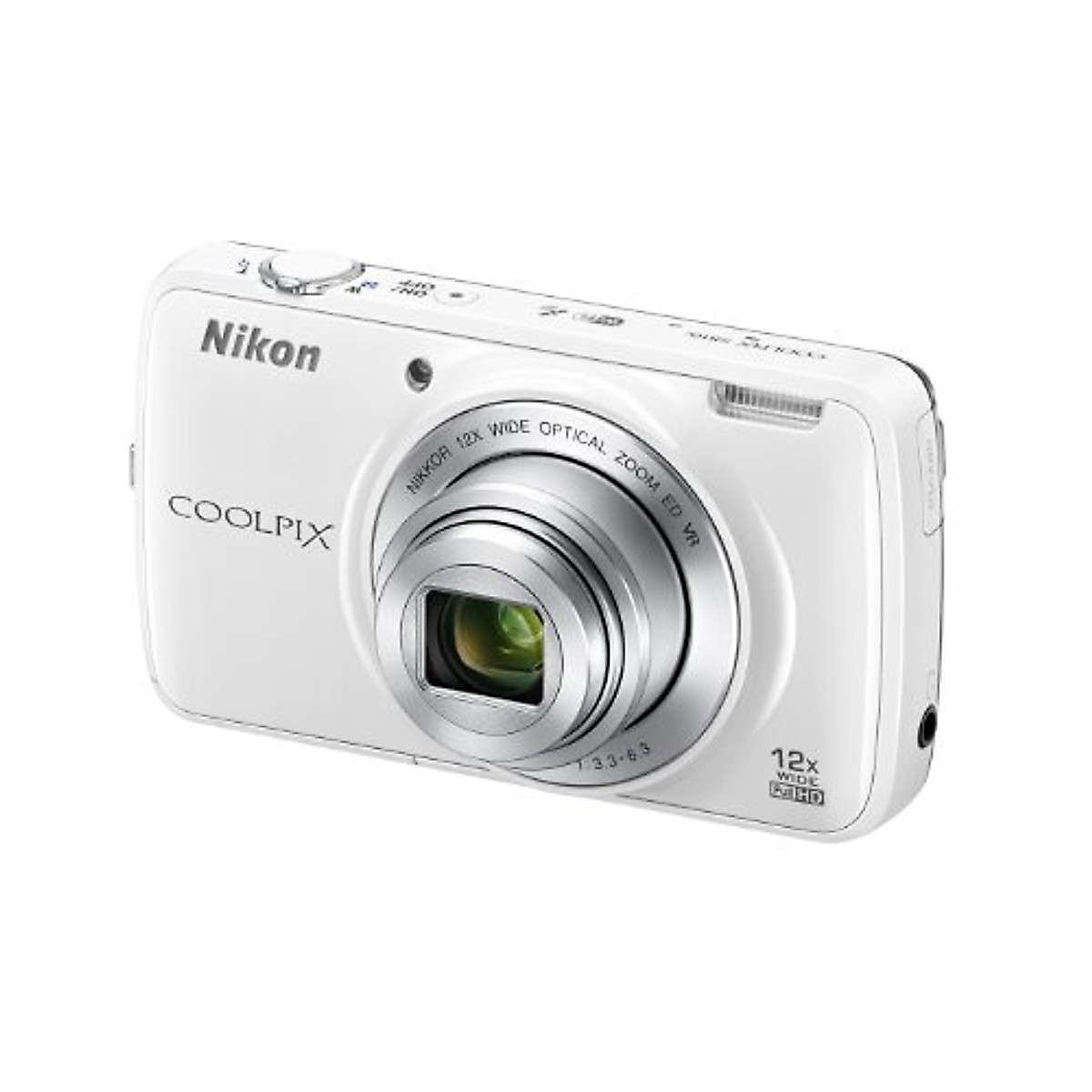 Nikon COOLPIX S810c Digital Camera (White)