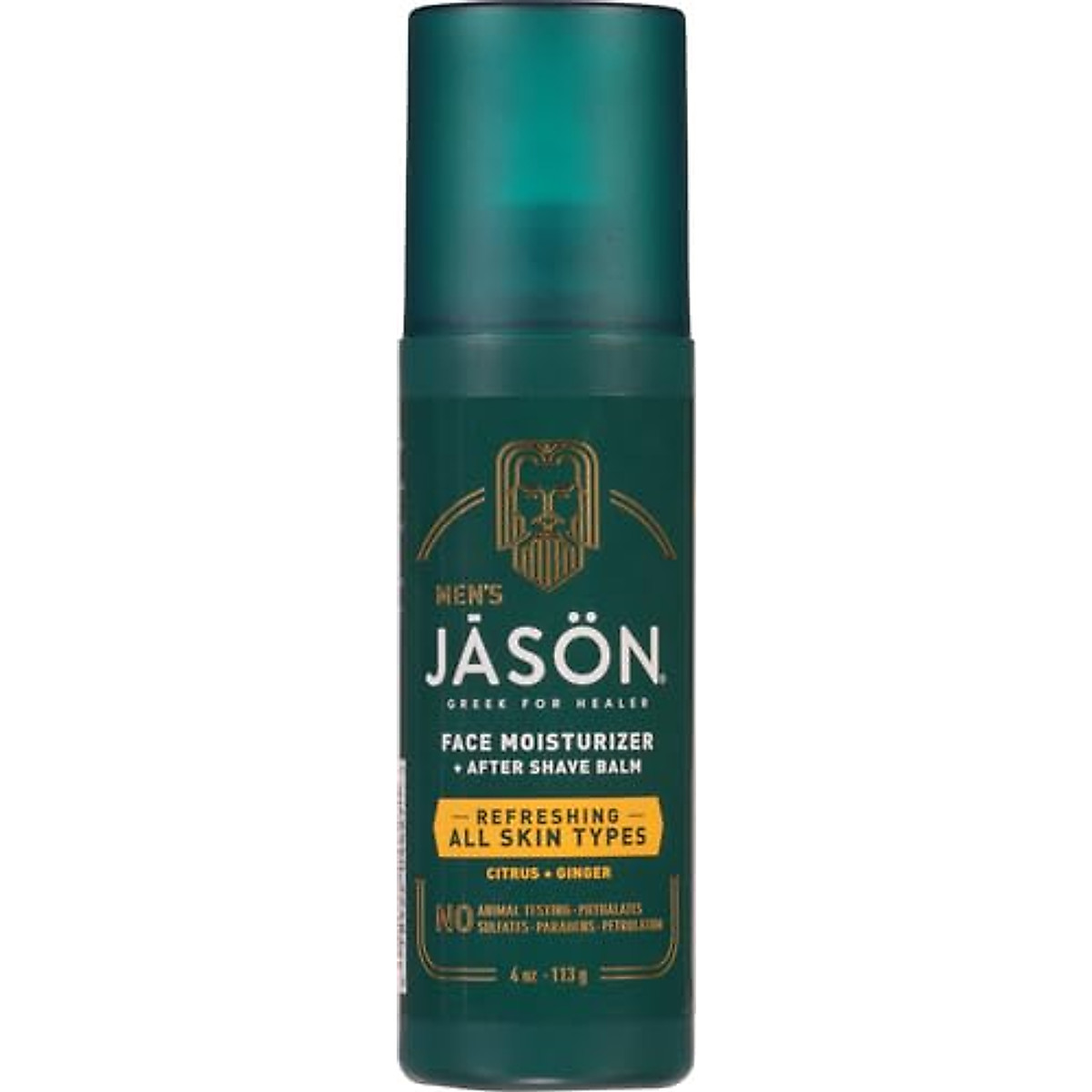 Jason Men's Refreshing Lotion and Aftershave Balm, 4 oz