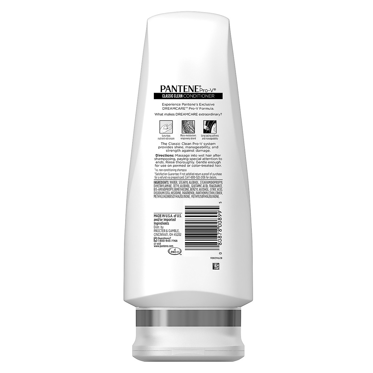 Pantene Pro-V Classic Clean Conditioner, 12 Fl Oz