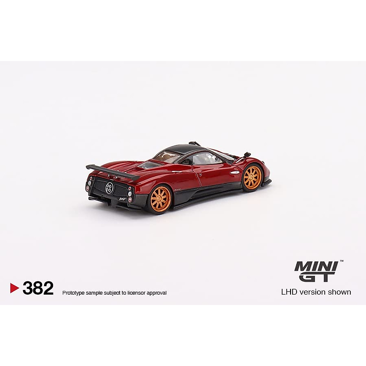 Pagani Zonda F Rosso Dubai 1/64 Diecast Model Car by True Scale Miniatures MGT00382