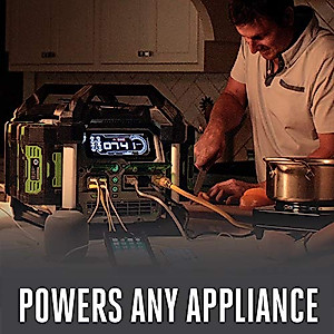 EGO Power+ PST3040 3000W Nexus Portable Power Station for Indoor and Outdoor Use Battery Not Included Silver