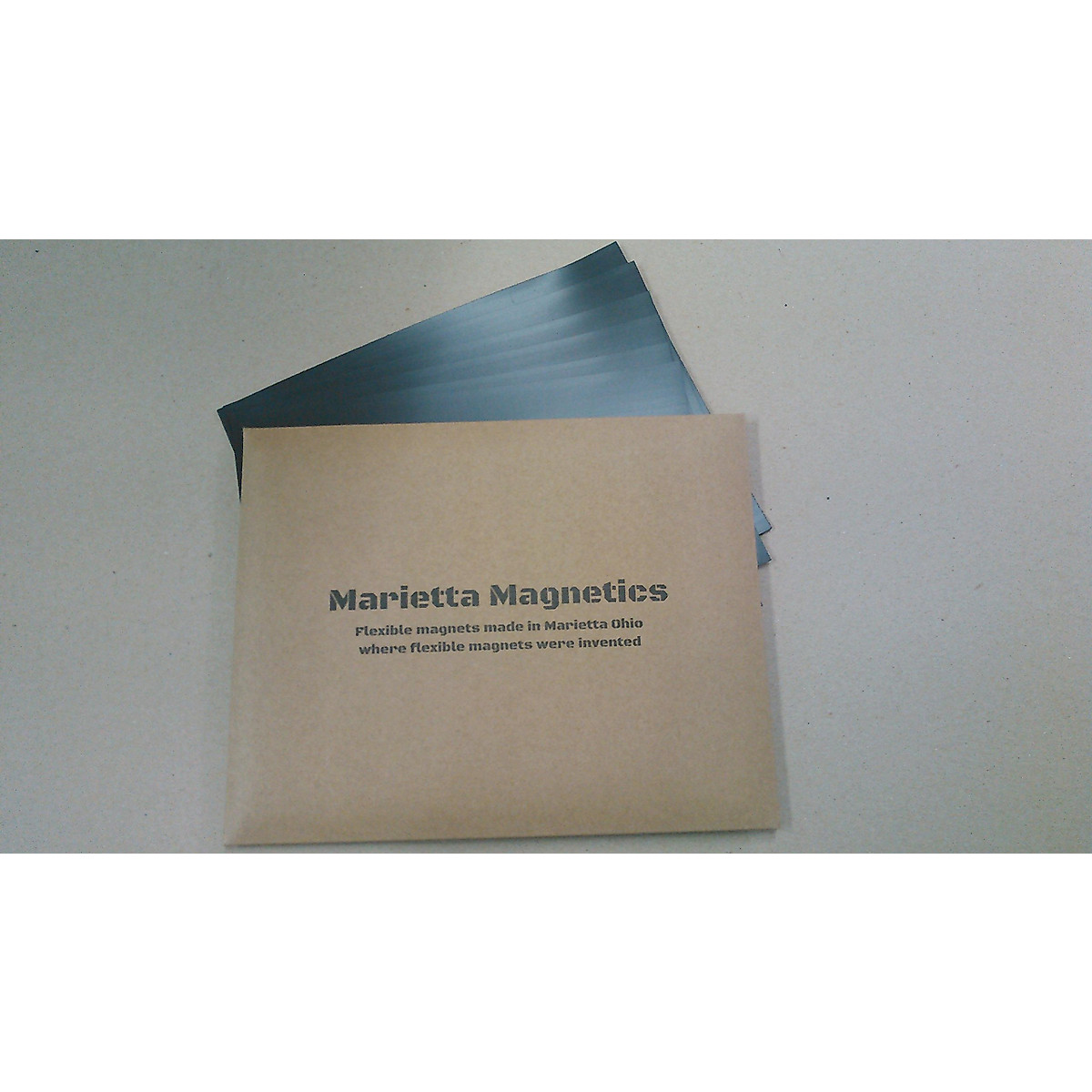 Marietta Magnetics- 5" x 7" Plain Magnetic Sheets 30 Mil 25 Pack