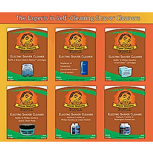 Shaver Shebang refills for 12 Philips SmartClean cartridges