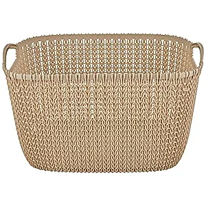Curver Rectangular L ~19L, Sand, 37.5x27x21.5cm, 232075