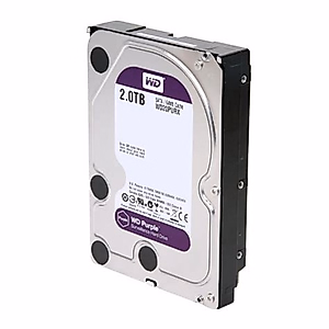 Western Digital WD Purple Harddisk 3.5" 4TB SATA3 6Gb/s IntelliPower 5400RPM 64 MB HDD Surveillance WD40PURX