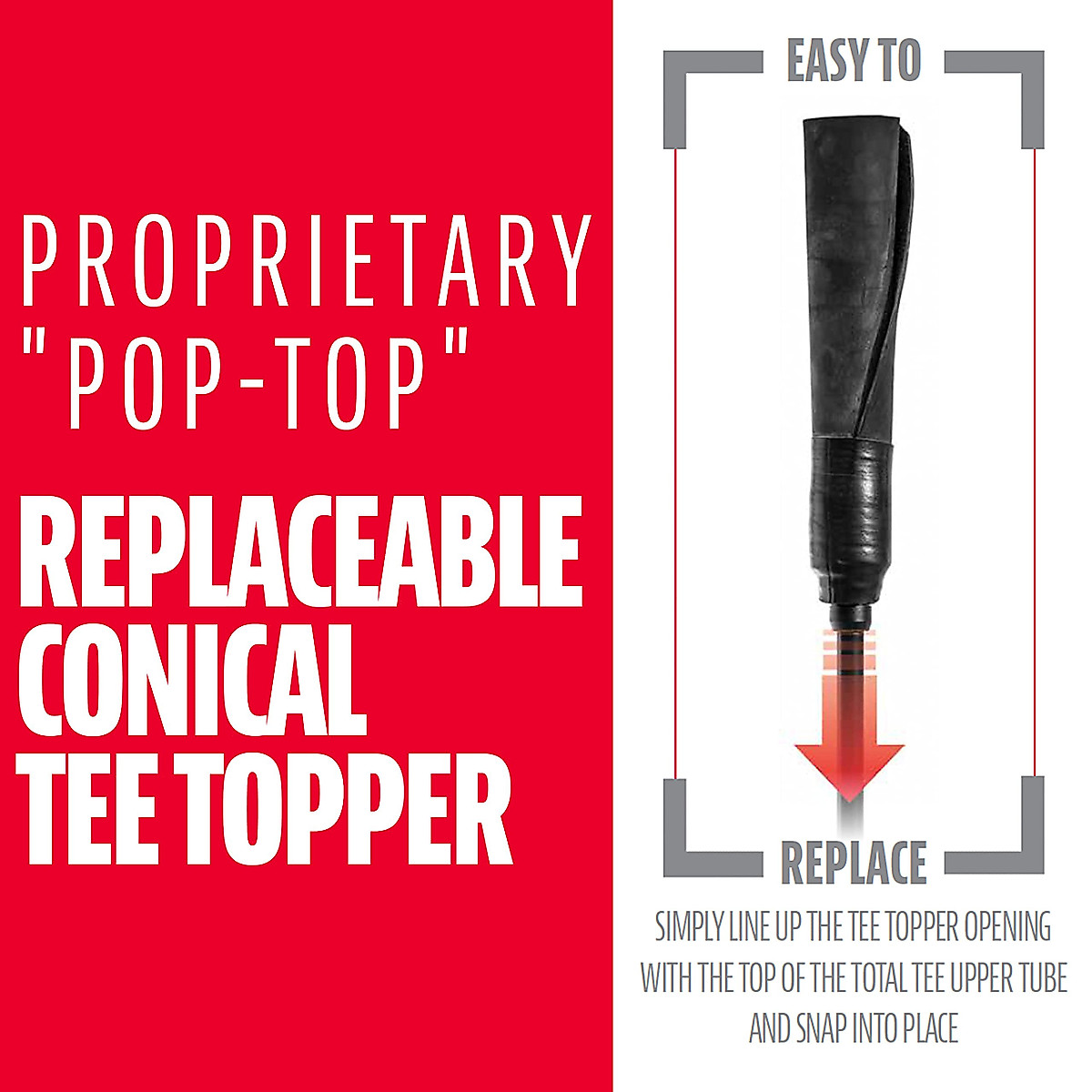 Franklin Sports Baseball Batting Tee - MLB Total Tee Baseball + Softball Hitting Tee - Batting Practice Stand - Adult + Youth Batting Tee - Adjustable Tee,Black