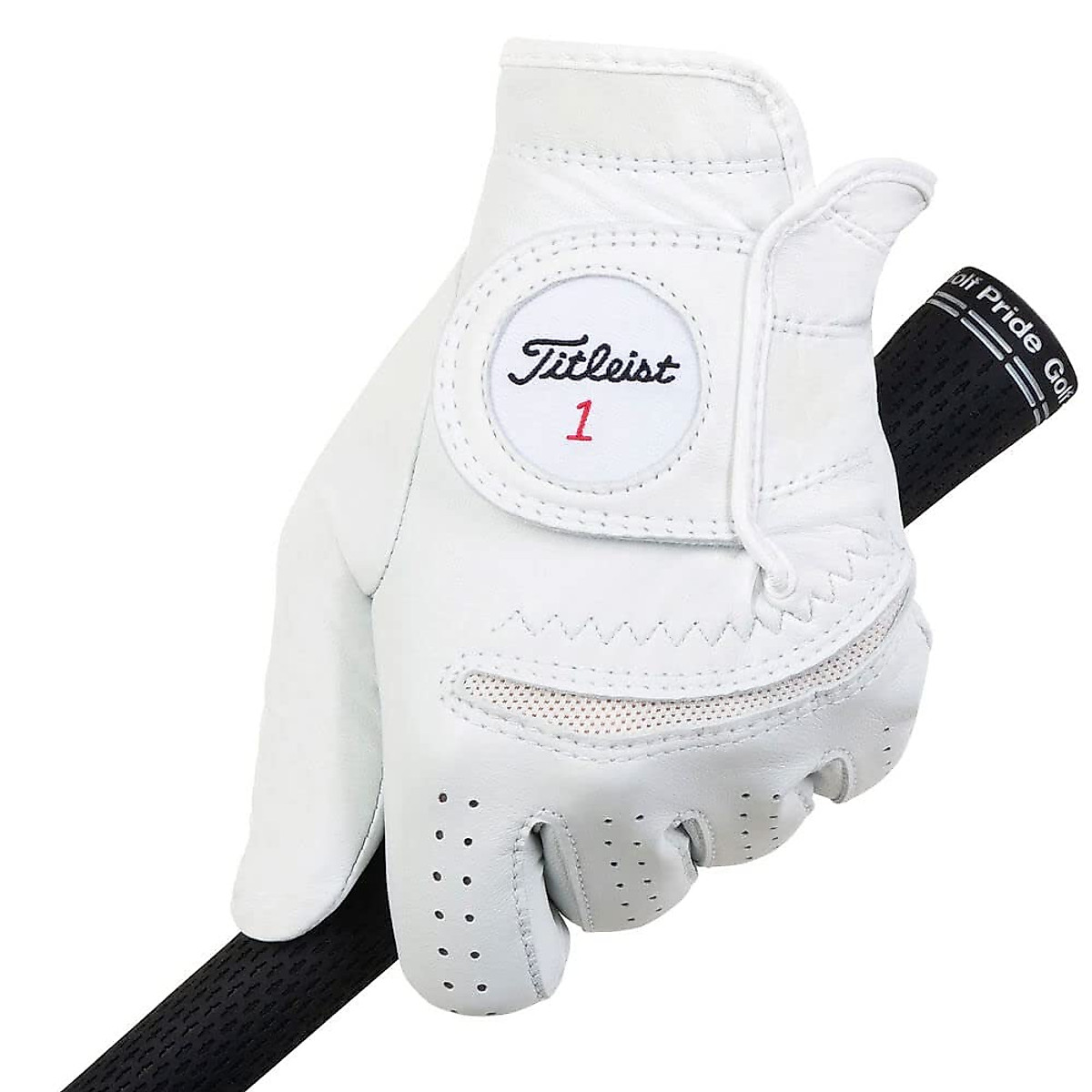 Titleist Perma-Soft Men's Regular Left Pearl , Medium/Large