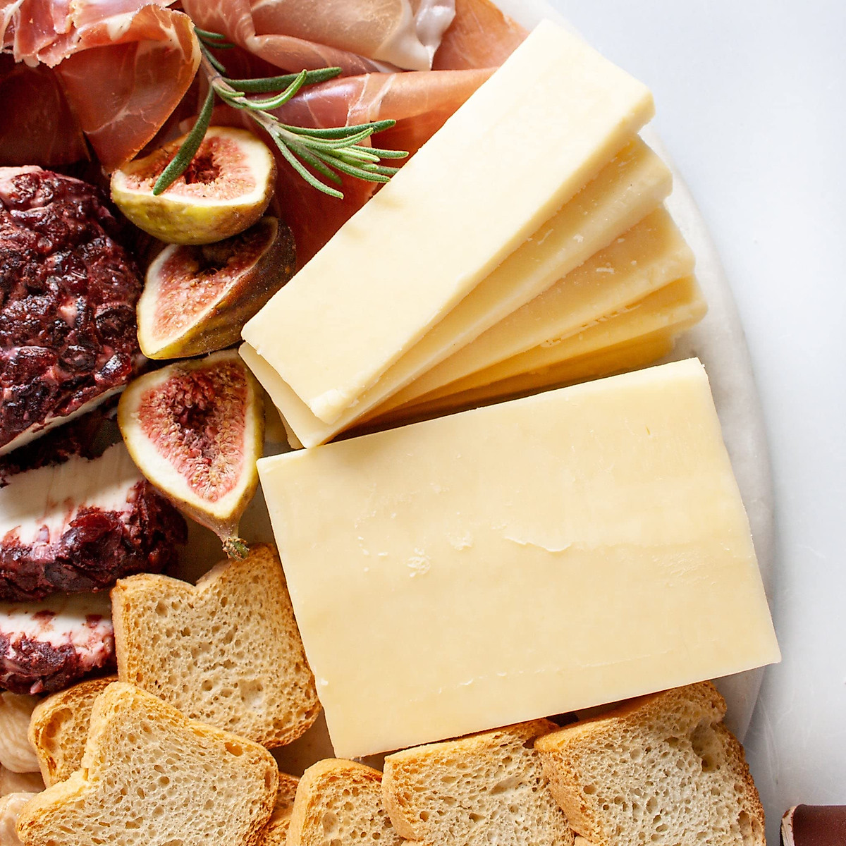 igourmet Snacking Classics Gift Box (2.5 lbs of Deliciousness) - Cheddar Cheese, Creamy French Camembert, Mouthwatering Cranberry Chevre with Cinnamon, Snack Mix, Meats, Crackers, And Cookies