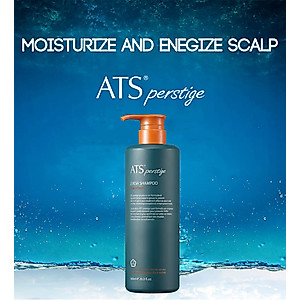 ATS Perstige Livesh Shampoo, 600ML, 20.29 fl.oz, Refreshing, Hair Loss and Growth Silicone Free Shampoo