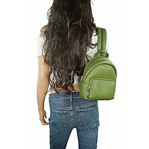 Michael Kors Erin Medium Convertible Backpack Evergreen