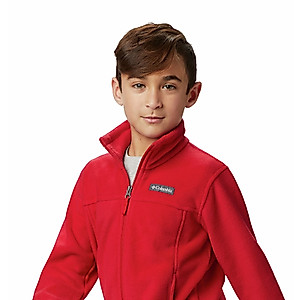 Columbia Toddler Boys Steens Mt II Fleece, Mountain Red, 4T