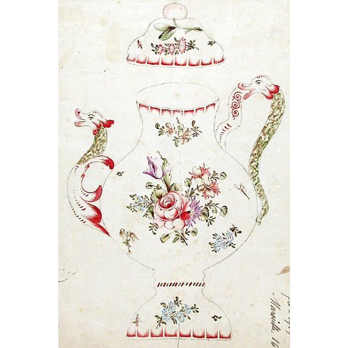 An original design for porcelain