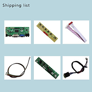 LCDBOARD HDMI Audio Controller Board for 13.3 inch 1280x800 N133IGE B133EW07 LTN133AT09 LP133WX2 LP133WX3-TLA1 B133WE04 30Pin LVDS Screen