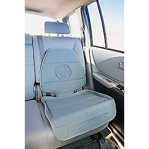 Prince Lionheart Car Seat Protector. The only 2 stage Seatsaver Designed with Thick padding, Nonabsorbent, waterproof, PVC foam material. Comparable with all baby and toddler car seats. (Grey)