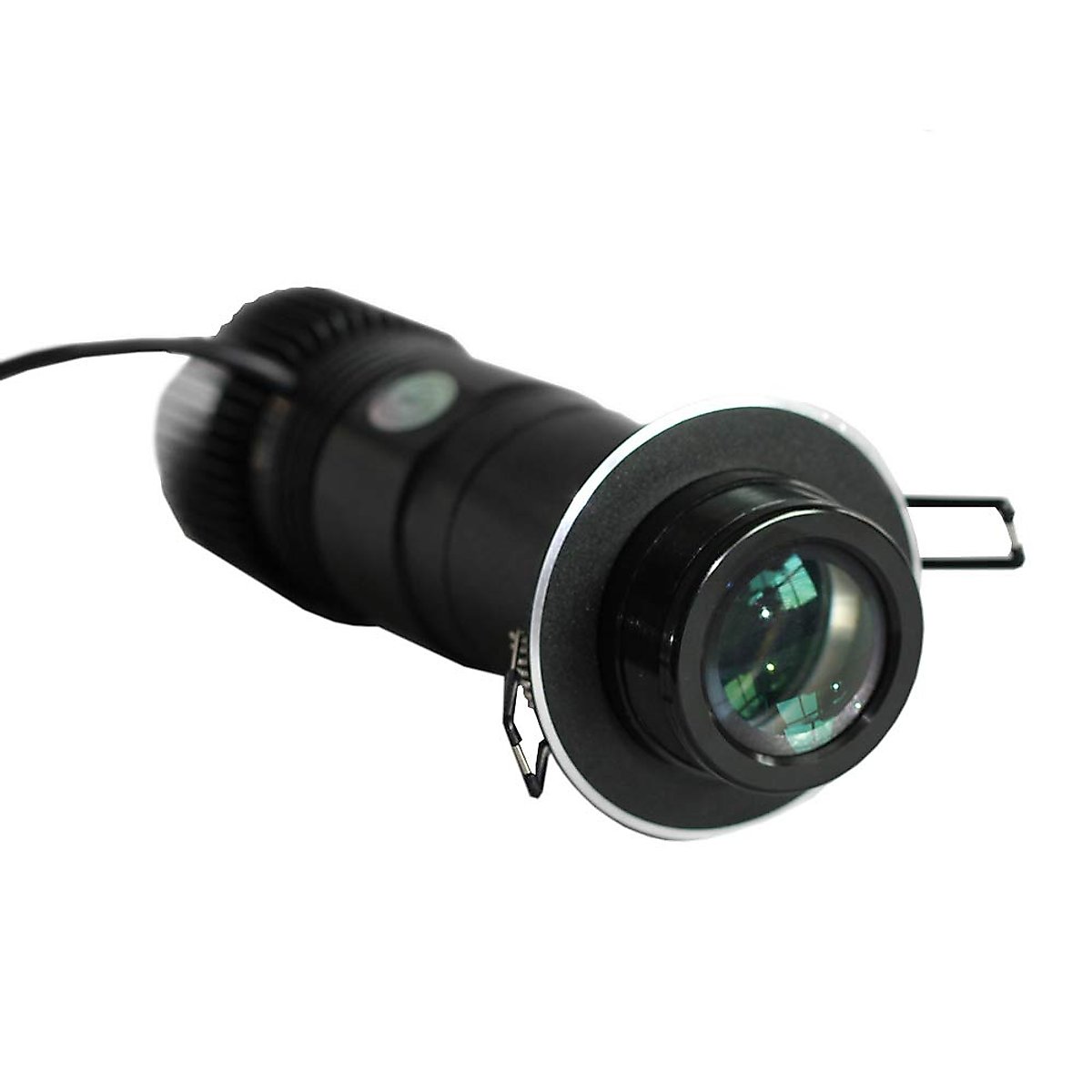 LED Custom Image GOBO Logo Projector Light 10W Embedded Black LED GOBO Projector Advertising Logo Light (with Custom 1 Color Static Glass Gobos)