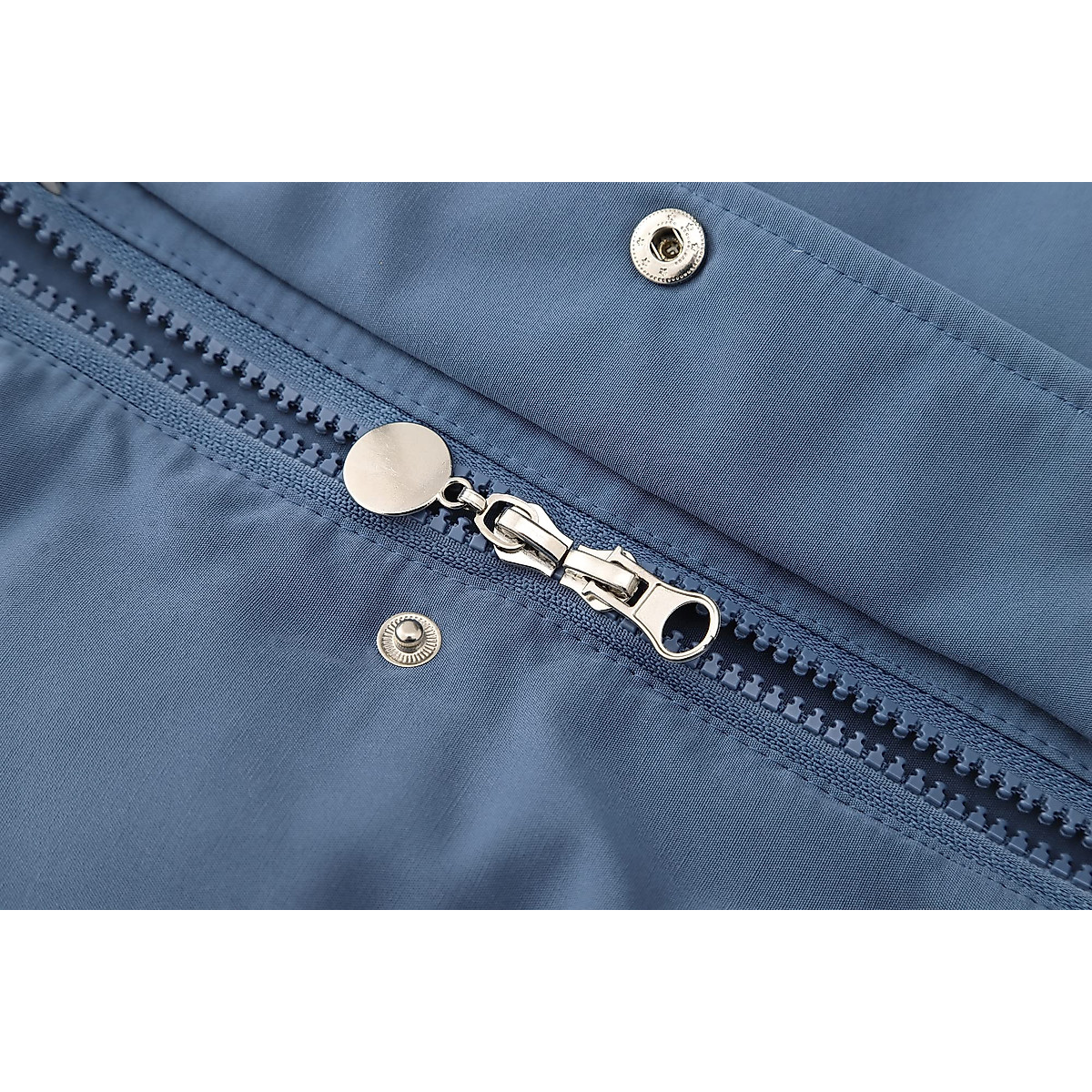 Fewlby Baby Snowsuit Infant Baby Boys Girls Romper Winter Down Jacket Hooded One-Piece Outwear Toddler Jumpsuit, Blue 18-21 Months