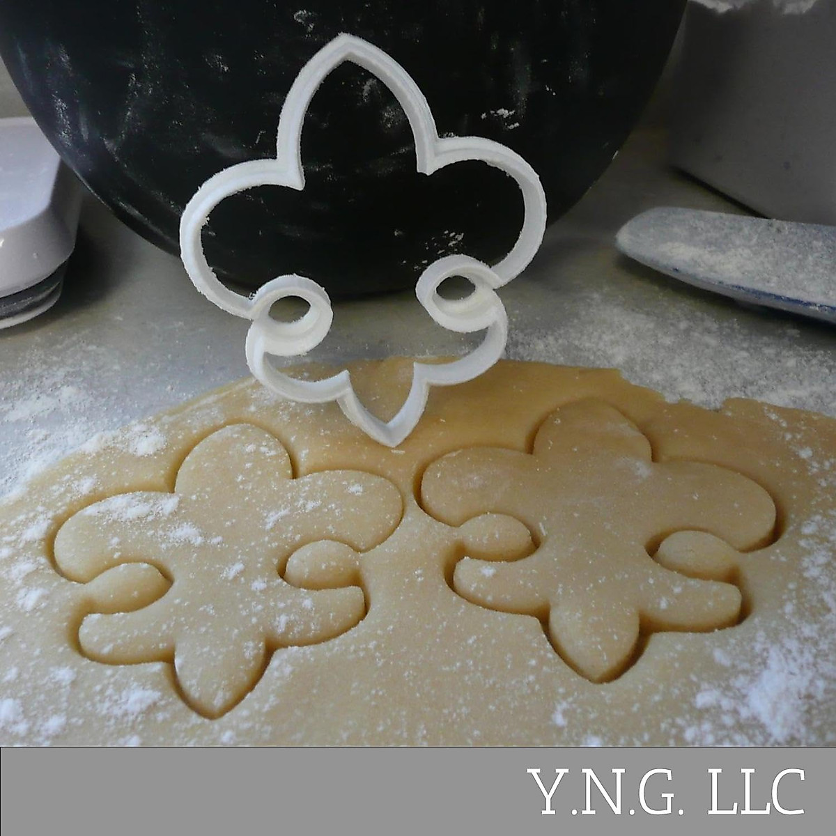SCOUTS FLEUR DE LIS SHAPE COOKIE CUTTER MADE IN USA PR473