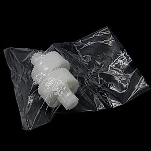 2pcs Meat Grinder Pinion Mincer Plastic Gear compatible with Moulinex HV2 ME205 HV4 ME405 ME440 ME458 Kitchen Appliance Parts - Small