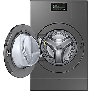 SAMSUNG WD53DBA900HZ Bespoke 5.3 Cu. Ft. Dark Steel Front Load All-in-One Washer/Dryer Combo