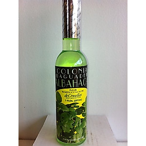 Crusellas Basil Water Cologne ( Agua De Albahaca Colonia ) 7 Fl Oz