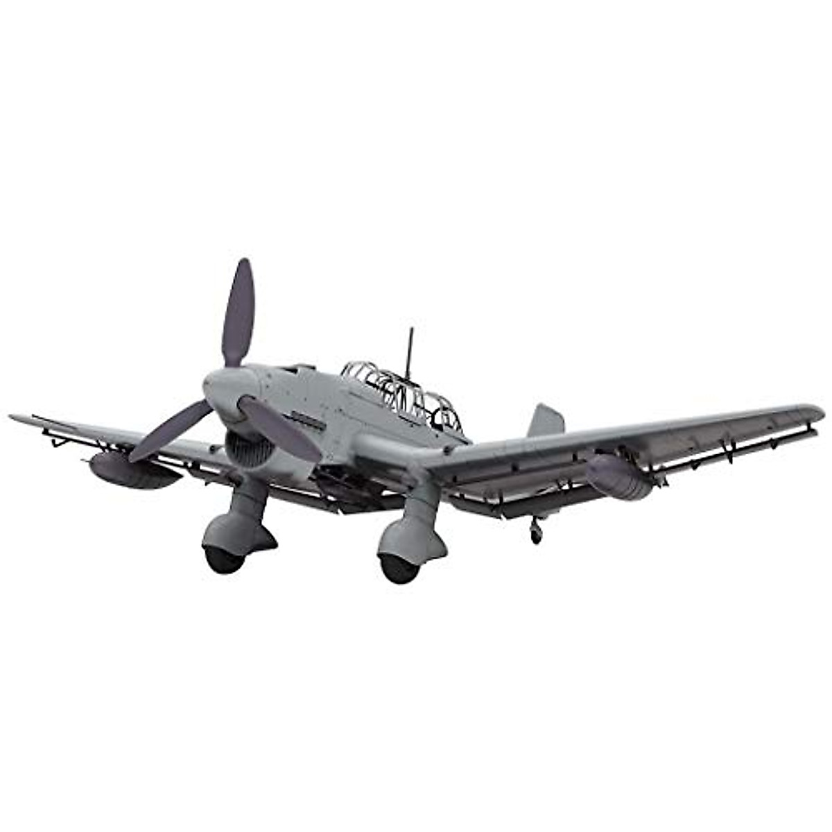 Airfix Junkers Ju87R-2/B-2 Stuka 1:48 WWII Military Aviation Plastic Model Kit A07115, Red