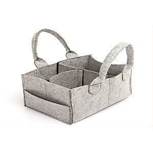 Baby Diaper Caddy – Nursery Organizer – Diapers baby wipes Organizer – Storage Caddy - newborn Storage baby diaper Organizer - Easily portable diaper organizer - baby care bag