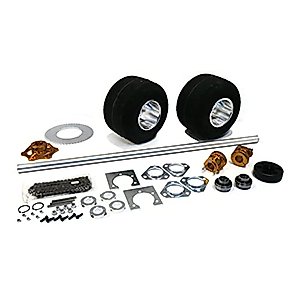 The ROP Shop | 36 Inch Shaft Kit for Trike Drift Bikes includes (2) Go Kart Tires 11x6.00-5
