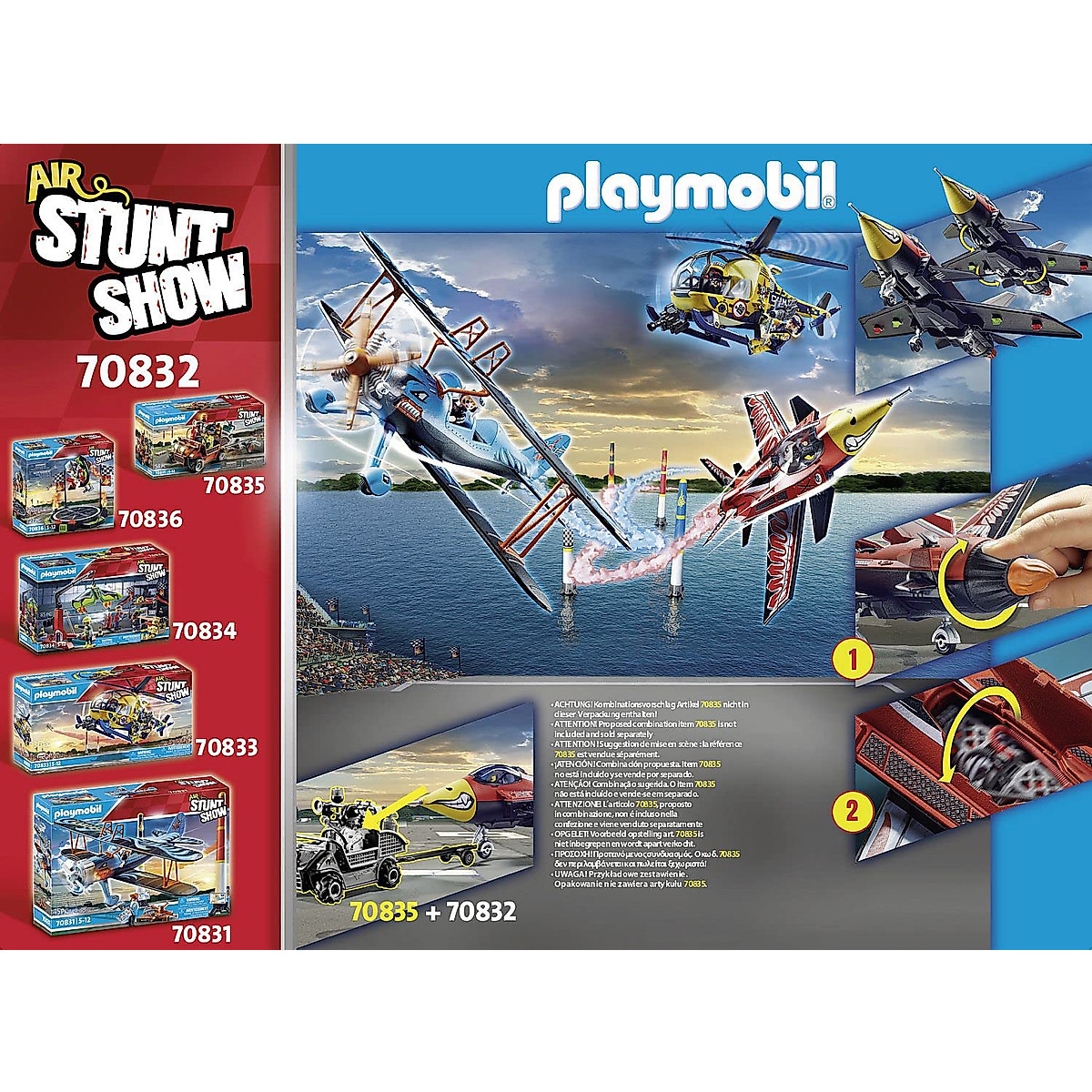 Playmobil Air Stunt Show Eagle Jet