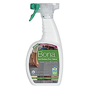 Bona Multi-Surface Floor Cleaner Spray, for Stone Tile Laminate and Vinyl LVT/LVP, Unscented, 32 Fl Oz