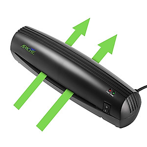 Apache AL9 9" Thermal Laminator and 20 Laminator Pouches