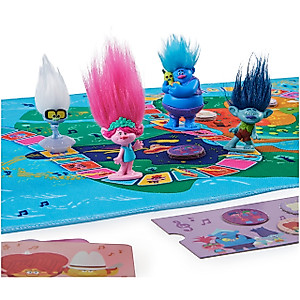 Spin Master Games Trolls World Tour Cooperative Strategy Board Game for Families and Kids Ages 5 and up