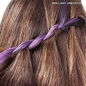 Clairol Color Crave Temporary Hair Color Makeup, Brilliant Amethyst Hair Color, 1 Count