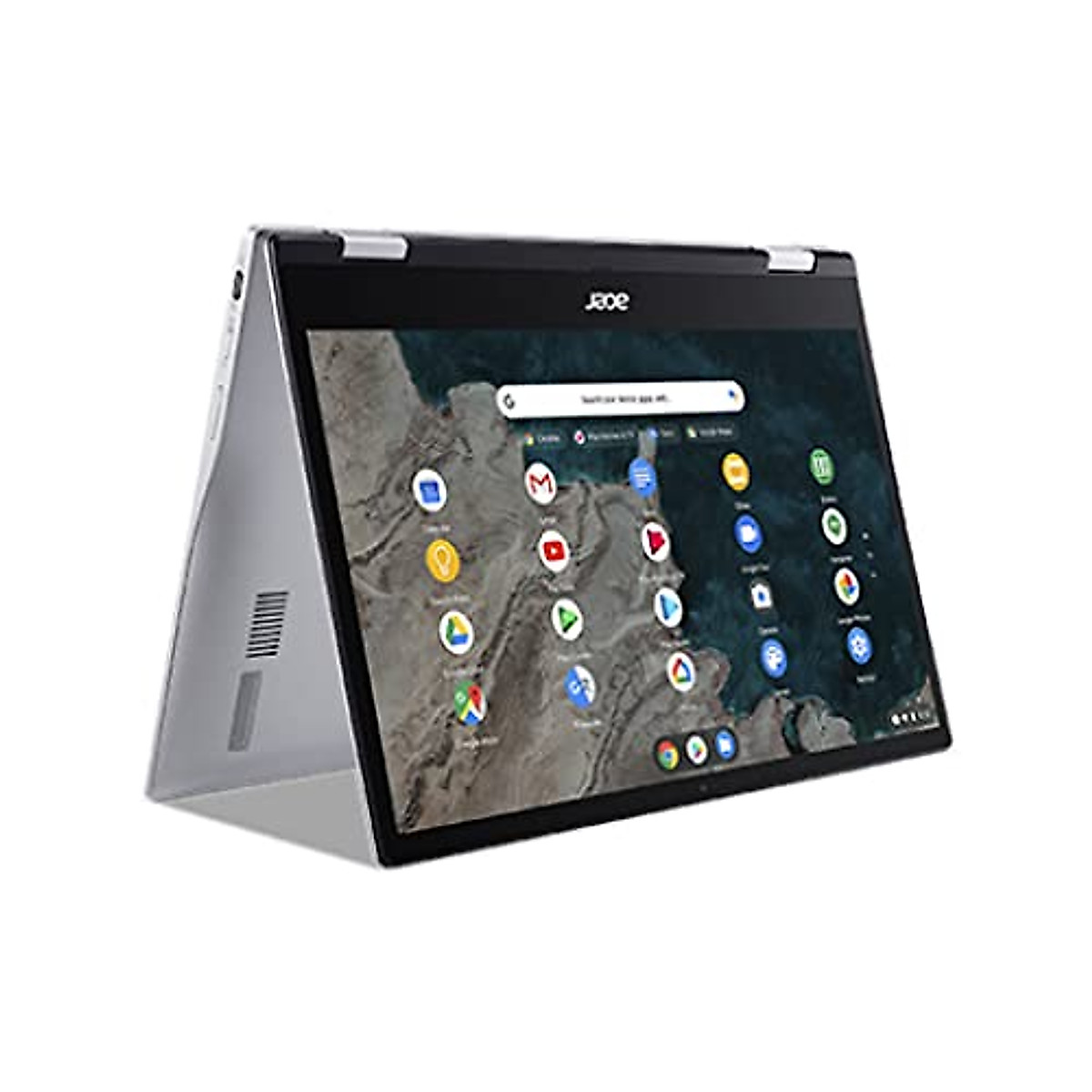 Acer Chromebook Spin 513 R841T R841T-S5VA 13.3" Yes 2 in 1 Chromebook - Full HD - 1920 x 1080 - Qualcomm Kryo 468 Octa-core (8 Core) 2.4GHz - 8GB RAM - 64GB Flash Memory,Black