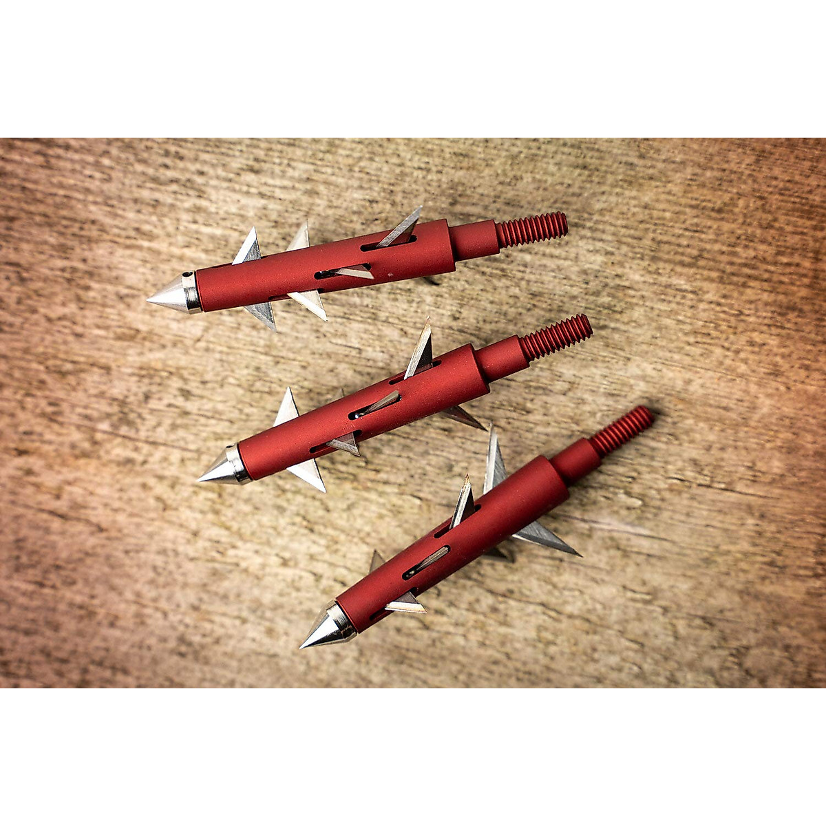 Crown Broadheads by Thorn - 100/125 Grain Broadheads for Crossbow/Compound Bow (100 Grain, Crossbow)