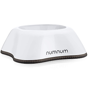 NumNum Beginner Bowl | Baby Bowl | BPA Free Silicone Self Feeding Baby + Toddler Dish | Baby Led Weaning Bowl for Kids Ages 6 Months+