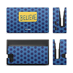 Head Case Designs Officially Licensed Ted Lasso Believe Season 1 Graphics Vinyl Sticker Gaming Skin Decal Cover Compatible With Nintendo Switch Console & Dock
