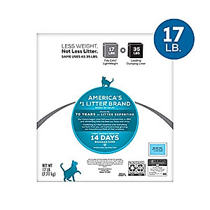 Purina Tidy Cats Light Weight, Low Dust, Clumping Cat Litter, LightWeight Instant Action - 17 lb. Box