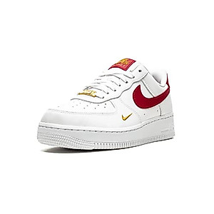 Nike Womens WMNS Air Force 1 Low Essential CZ0270 104 White/Gym Red - Size 5.5W