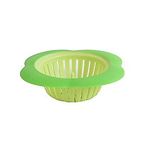 Evri-Sink Sink Strainer with Large Wide Rim, Tool for Kitchen Sinks, Fits Most Standard Kitchen Sinks, Offered a Set of Two, Colors May Vary