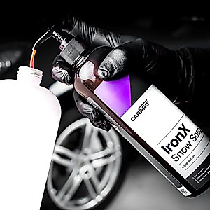 CARPRO IronX Snow Soap - Use on paint, glass, wheels, headlights, plastic trim, & clear bras - Liter (34 oz)