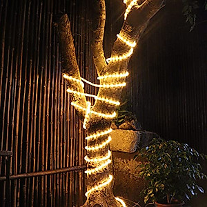 Deco String LED Rope Lights, 10M 33ft, Retro Warm White 2700K, Indoor or Outdoor, 33ft, Linkable, Perfect for Deck, Garden, Patio, Landscape Lighting, Camping, Party, Bedroom Décor, Waterproof