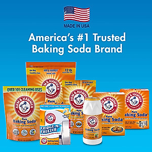 Arm & Hammer Pure Baking Soda, 8oz, Pack of 2