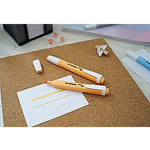 Highlighter - STABILO swing cool Pastel - Pack of 10 - Pale Orange
