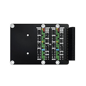 Waveshare Pi 400 GPIO Header Adapter, Header Expansion, 2X 40PIN Header, Leaning Version