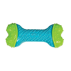 KONG CoreStrength Bone - Dog Chew Toy for Aggressive Chewers - Durable Dog Toy for Fetch - Dog Bone Chew Toy for Teeth & Gum Health - Dental Dog Toy for Mental Enrichment - Small/Medium Dogs