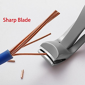 GZXTSKY Nail Clippers,Toenail Clippers for Seniors Thick Toenails,Sharp Angled Toe Nail Clippers,Nail Clippers for Men and Women,Nail Clipper Set with Catcher (Black)