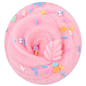 HUNDUN 2 Pack Cloud Slime Blue and Pink Supplies Stress Relief Toy Scented DIY Putty Sludge Toy Gifts for Girls and Boys (Blue&Pink)