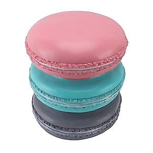 NOENNULL Shoe Change Cute Stool Fun Food Stool for Kids Foot Rest Stool for Living Room Bedroom Macaron Biscuits Shaped